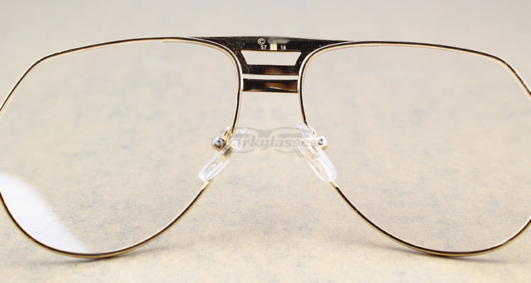 Cartier Eyeglasses Double Bridge Diamond Full Frame CT1129 - Quarkglasses
